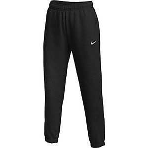 Nike Womens Club Fleece Jogger Sweatpants (Black, Medium)