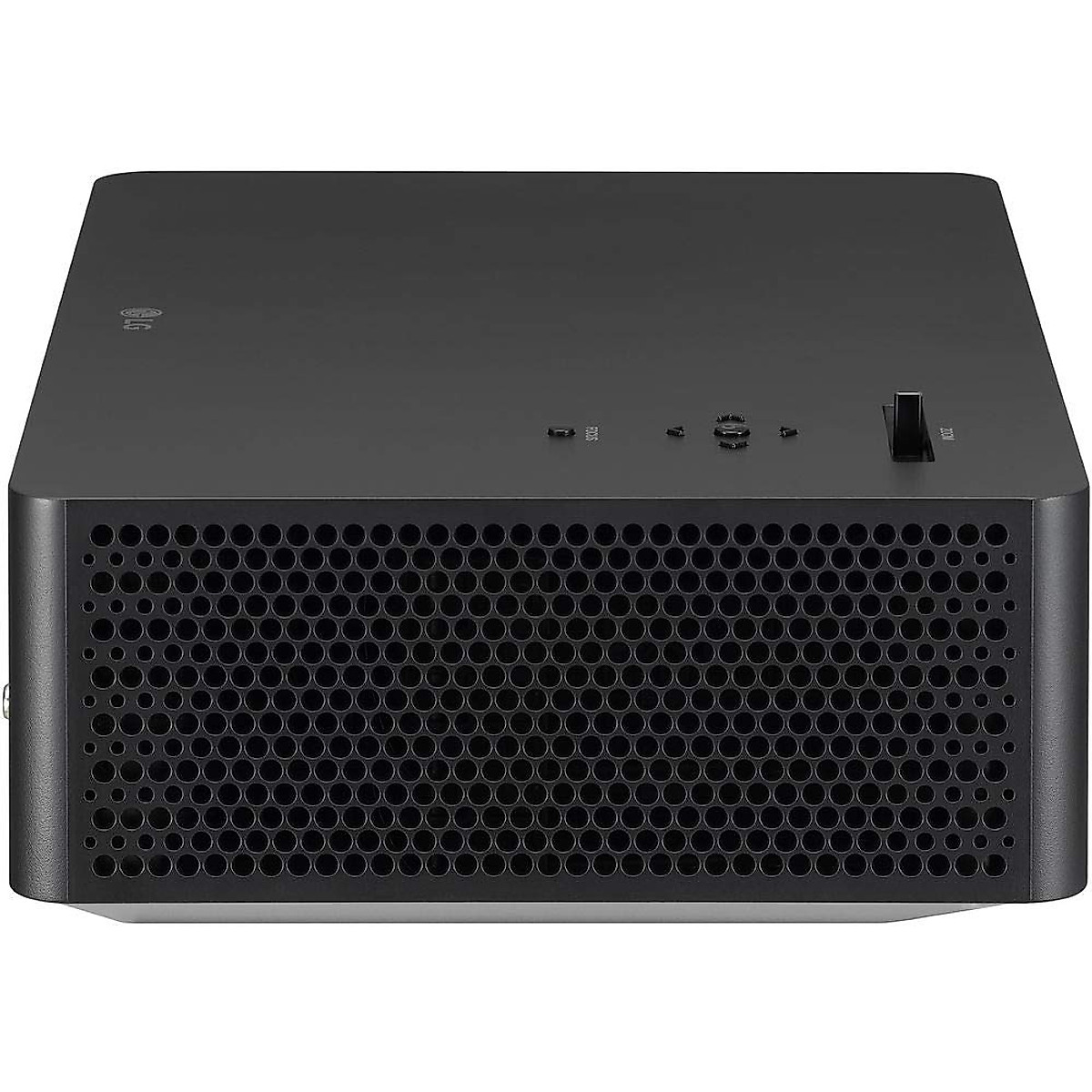 LG HU70LAB 4K UHD LED Smart Home Theater Projector, 140" Display, Bluetooth Bundle with 120" Minolta 16:9 Indoor-Outdoor Screen