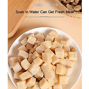 BNYEE Freeze Dried Cat & Dog Treats – 250g Freeze Dried Chicken+Duck+Fish 3 in 1 Meat Snacks - High Protein, Bite-Sized, Training Treats Snacks