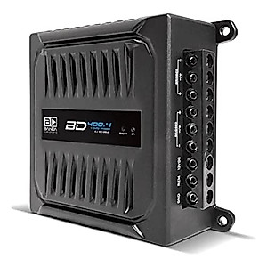 Banda 400.4 4 Channel 400 Watt RMS Full Range Car & Motorcycle Amplifier BD400.4