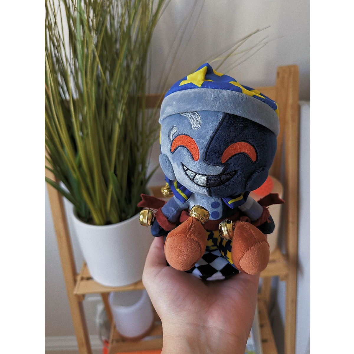 Youtooz FNAF Moon Plush 6" Inch Shoulder Rider, Collectible Soft Magnetic Moon Shoulder Rider Plushie from Five Night's at Freddys, By Youtooz FNAF Plush Collection