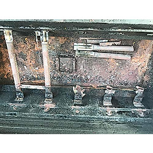 Grill Replacement Parts for Charbroil 463230515 463230514 463239915 Grills, Grill Burner, Heat Plate Shield, Crossover Tubes, Ignitor Repair Kit for Charbroil 463230512 463230513 463230511 Gas Grills