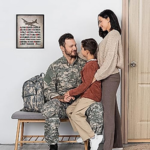 Alpha Bravo Charlie - Military Wall Art, NATO Phonetic Alphabet Military Wall Decor, Patriotic Wall Art Print, Home Decor, Bar Garage Decor, Living Room Decor For Wall, Office Decor, Unframed - 8x10