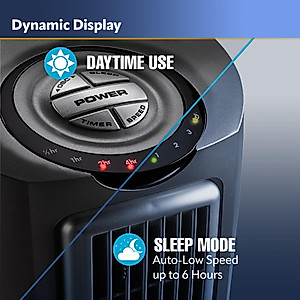 Lasko 2535 52" Oscillating Pedestal Fan, 52 Inch, Silver Gray