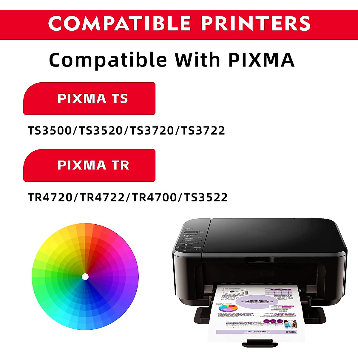 V-Surink High-Yield 245XL 246XL Ink Cartridge Replacement for Canon PG-245XL CL-246XL Compatible with Pixma MX490 MX492 MG2522 TS3122 TS3322 TS3320 TR4500 TR4520 TR4522 MG2500 Printer (1Black 1Color)