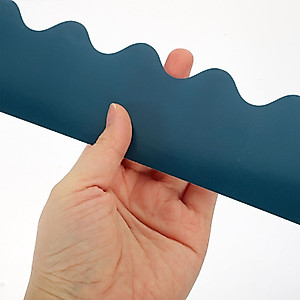 MAGICLULU 1 Roll Decor Chalkboard Bulletin Board Festival Border Paper Festival Accessories Bulletin Scalloped Borders Bulletin Accessory Borders Classroom Bulletin Coated Paper Trim Cartoon