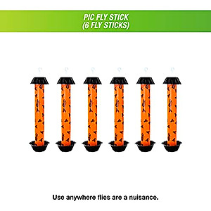 PIC Fly Sticks, Case - 6 Sticks Total