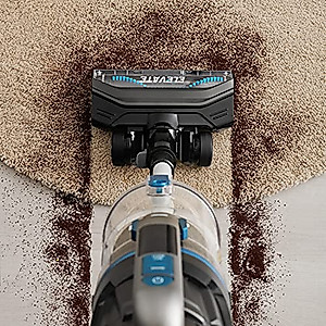 Eureka Lightweight Cordless Vacuum Cleaner, High Efficiency Powerful Motor LED Headlights, Convenient Stick and Handheld Vac, Black