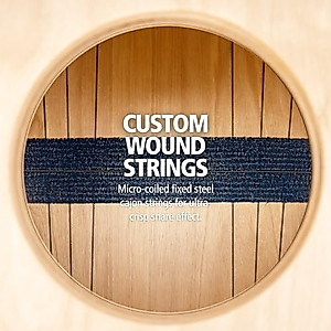 Meinl Artisan String Cajon with Limba Frontplate / Baltic Birch Body - MADE IN SPAIN - Tango Line, 2-YEAR WARRANTY