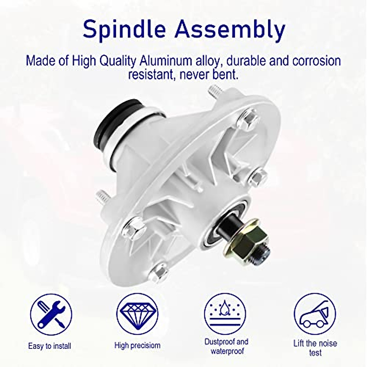 Youxmoto 42 inch Deck Spindle Assembly 110-6866 117-1192 for Toro Timecutter Z4200 Z4202 Z4220 Z4235 Z5020