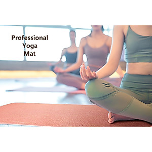 FOILLER Premium Natural Jute Yoga Mat. Organic & Eco Friendly. Non Slip - Standard Size (71" x 24" x 5mm) for Women and Men, Workout Mat for Yoga, Pilates and Floor Exercises