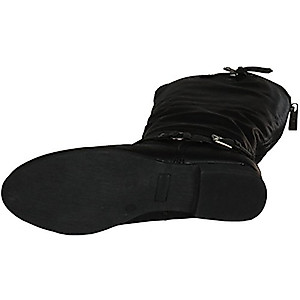 TOP Moda Women's Coco 1 Knee High Riding Boot (12, Premium Midnight Black)