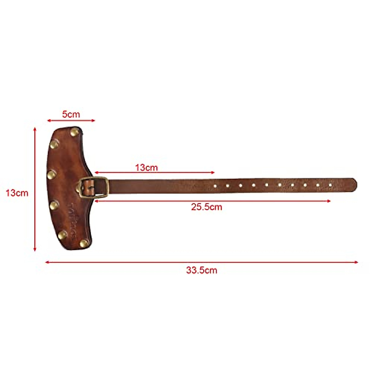 TOURBON Vintage Leaher Hatchet Axe Head Cover Sheath