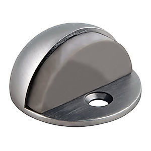 Design House 181883 Dome Door Stops, 5-Pack, Satin Nickel