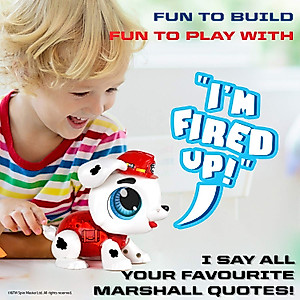 Paw Patrol Marshall Robotic Build-A-Bot Toy: Ages 4+ for Boys & Girls - Ideal Easter Gift!