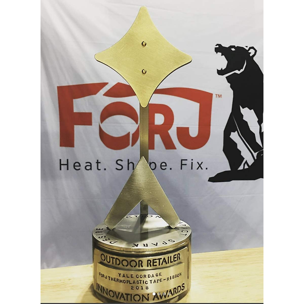 Forj Thermoplastic Tape Ribbon, 20 Feet of Lightweight, Compact Resin Fiber with 1000 Pounds of Tensile Strength, Perfect for Repairs and Maintenance. An Outdoor Retailer 2018 Innovation Award Winner.