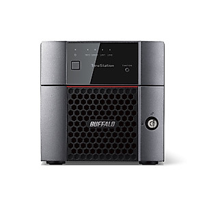BUFFALO TeraStation 3210DN Desktop 4 TB NAS Hard Drives Included, black