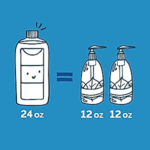 Seventh Generation Hand Soap Refill, Free & Clear Unscented, 24 oz, 3 pack (Packaging May Vary)