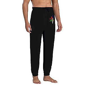 Whirose Order of Eastern Star Sweatpants Mans Womans Sports Pants Moisture Wicking & Breathable Sports Trousers White