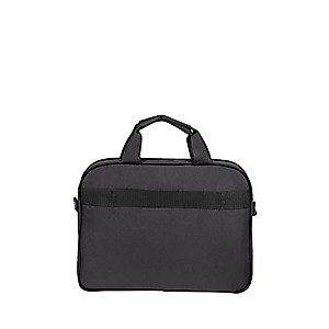 American Tourister Briefcase, Black (Black/Orange), S (13.3 Inch-14 Inch)