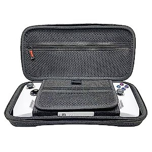Voikoli Protective Eva Hard Shell Case Compatible with ASUS ROG Ally 7" 120Hz Gaming Handheld,Shockproof,Stylish and Durable (Black -a)