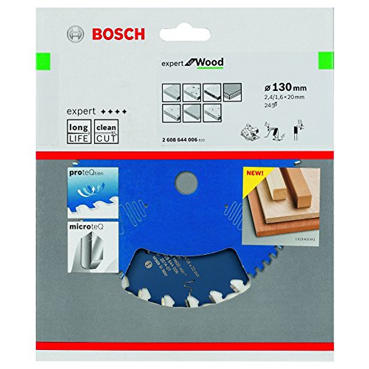 Bosch 2329797 Circular Saw Blade, Blue