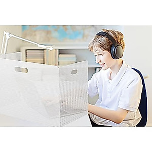 16 Pcs Plastic Privacy Boards for Student 14 x 17.5 x 14 Inch Desks Boards Folders Shields Test Desk Dividers Durable and Waterproof Classroom Privacy Boards for School Study Teacher Supplies