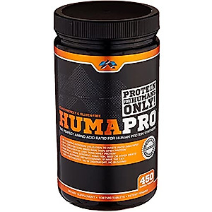 ALR Industries Humapro | Whole Food Protein Equivalent, Protein Matrix Formulated for Humans, Essential Amino Acids, Easy Digestion, Lean Muscle Gain | 450 Tablets/ 90 Serving