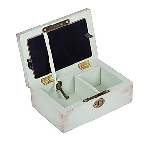 Cottage Garden Granddaughter I Love You Floral Decoupage Petite Music Box Plays You are My Sunshine