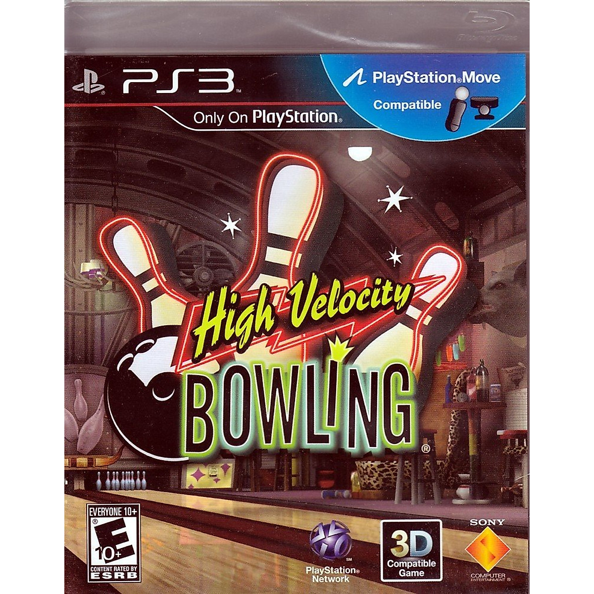 New Sony Playstation High Velocity Bowling Sports Game Complete Product 1 User Retail Playstation 3