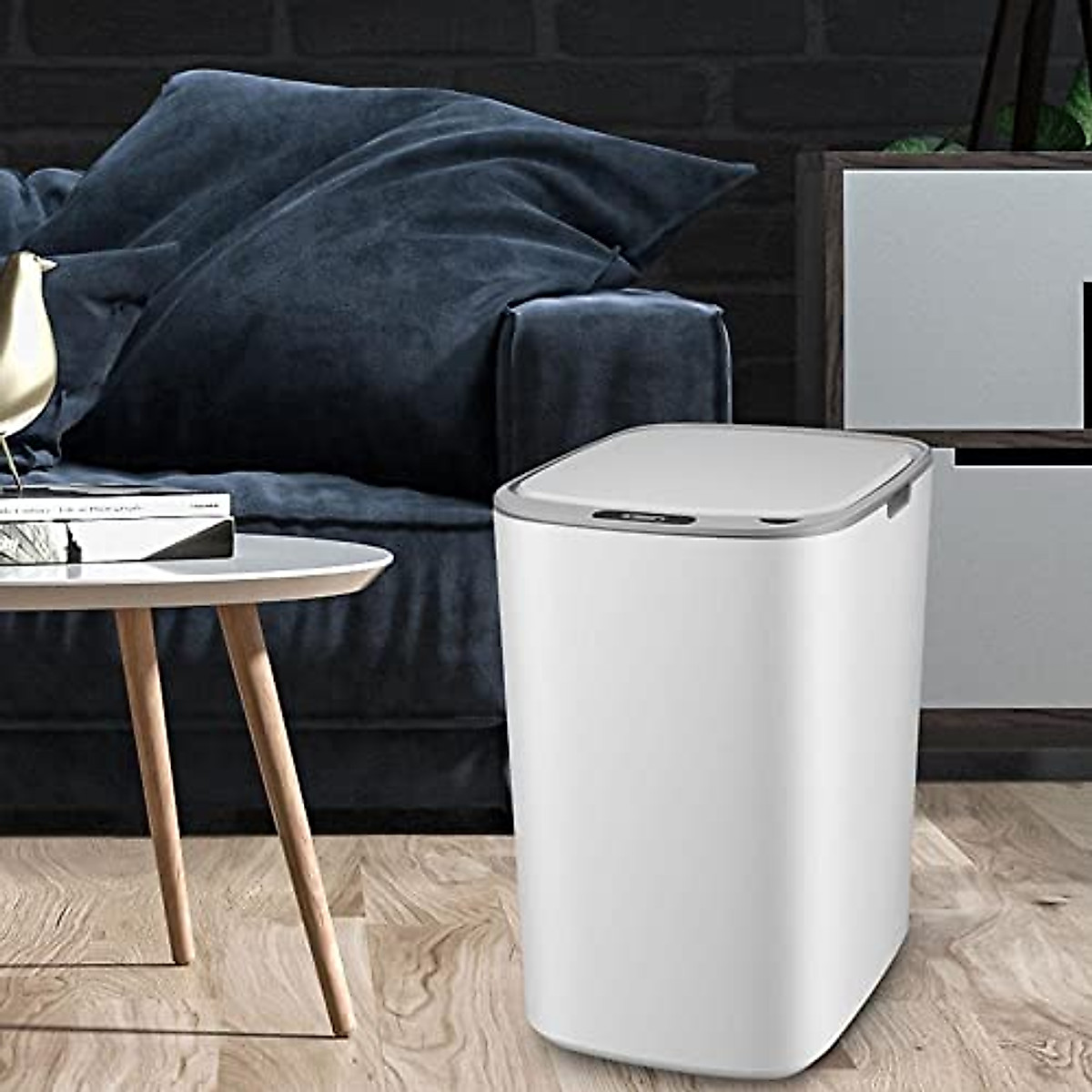 DOUBA Smart Induction Trash Can Automatic Sensor Dustbin Rubbish Can Home&Kitchen Touch Sensor Garbage Bucket
