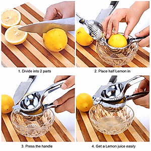 Lemon Lime Squeezer Manual Citrus Press Juicer…