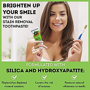 Dr Plotkas Natural Fluoride Free Whitening Toothpaste by Mouthwatchers | Organic Propolis and Fresh Organic Mint | Sensitive Teeth and Gums | 3 Oz. Tube