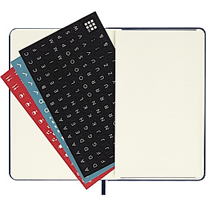 Moleskine 2023 Weekly Notebook Planner, 18M, Pocket, Sapphire Blue, Hard Cover (3.5 x 5.5)