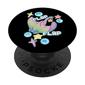 Flap Flap Stingray PopSockets PopGrip: Swappable Grip for Phones & Tablets
