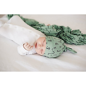 Copper Pearl Large Premium Knit Baby Swaddle Receiving Blanket Poe