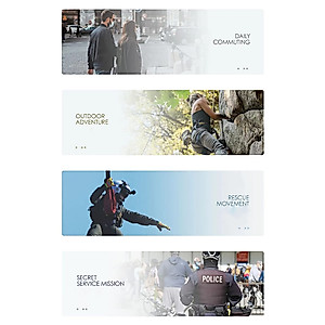 2 Pack-Metal Buckle Quick Release Outdoor Tactical Belt for Men Stretch Nylon Web Belt for Hunting Camping (BLACK+BROWN)