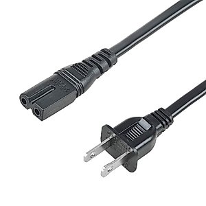 ABLEGRID 5ft AC in Power Cord Cable Outlet Plug Lead fits for Bose CineMate 520 5.1 CBL SAT Home Theater Speaker Surround Sound System 625904-1300 6259041300