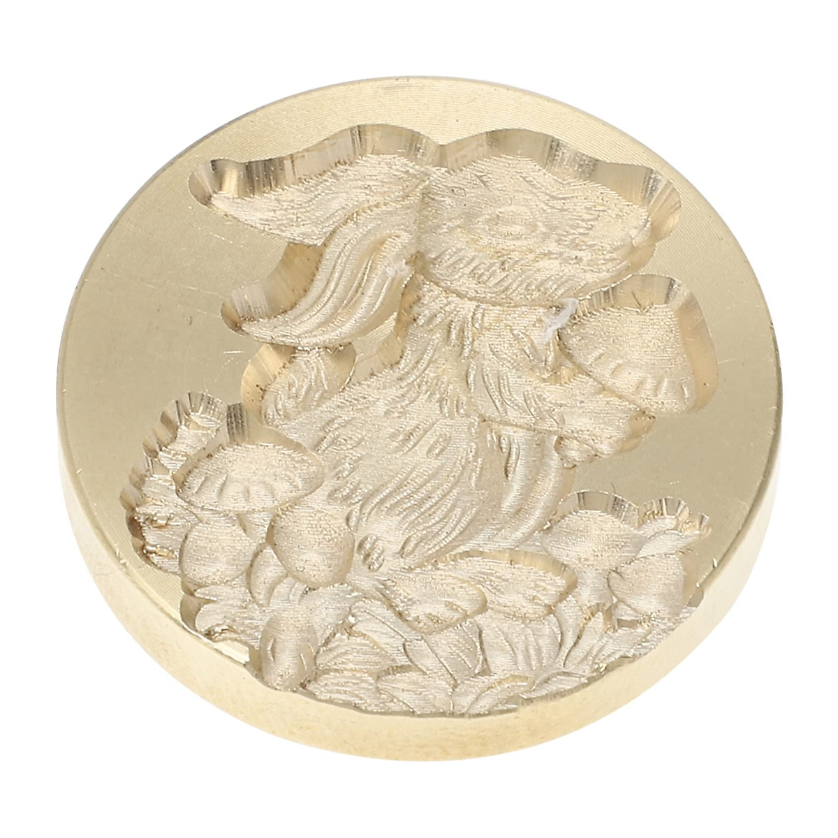 EXCEART 1pc Wax Seal Envelope Seal Stamp Animal Wax Stamp Wax Letter Seal Bunny Envelope Stamp Easter Bunny Vintage Seal Stamp Wax Stamp Seal Animal Stamps Brass Office Old Fashioned Suite
