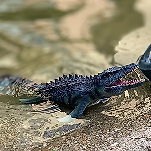 Gemini& Genius Dinosaur Toys Mosasaurus with Movable Jaw Large Sea Monster Dinosaur Ocean Shark Figure Toys Collection or Gift for Kids