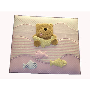 Baby Brag Book Photo Album-120 4 X 6 Photos - Keepsake Memory Photo Book for Baby First Year Babybook