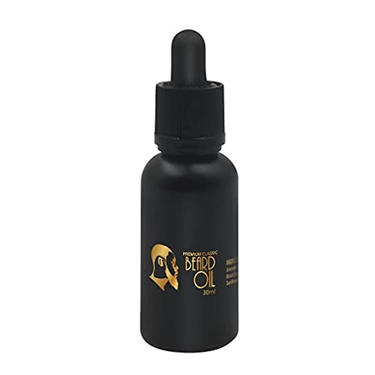 Yulaw Naturals Black Beard Brigade Premium Classic Beard Oil for Men - All Natural Ingredients Beard Growth Oil Conditioner - Softens & Strengthens Beard and Mustache - 30ml