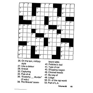 KAPPA Super Saver LARGE PRINT Crosswords Puzzle Pack-Set of 6 Full Size Books