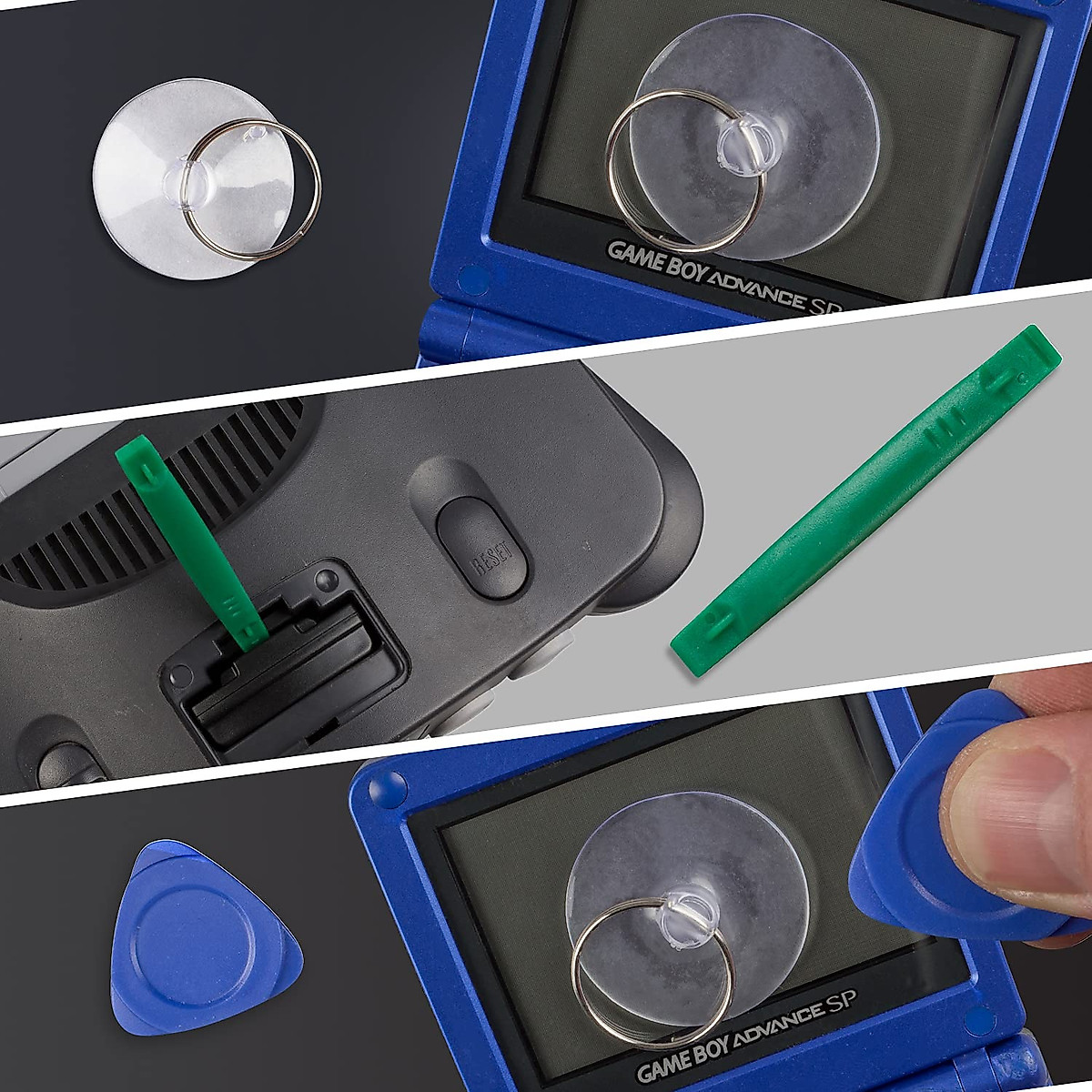 Electronic Repair Tool kit Gaming Screwdriver Repair Kit Set Compatible for Nintendo Switch, Wii, NES, SNES, N64, DS, Switch Lite, GBA, Gamecube by EVORETRO