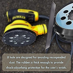 5 Inch Sander Pad for DeWalt DWE6423/6423K, DWE6421/6421K, DCW210B Random Orbital Sander - Replacement Pad for DWE64233 & N329079