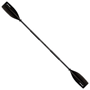 SeaSense XTreme 1 Kayak Paddle, Black, 96” - Molded Plastic Blades, 2-Piece Aluminum Construction - Great for Recreational, Sport, Sea, Whitewater & Fishing Kayaking