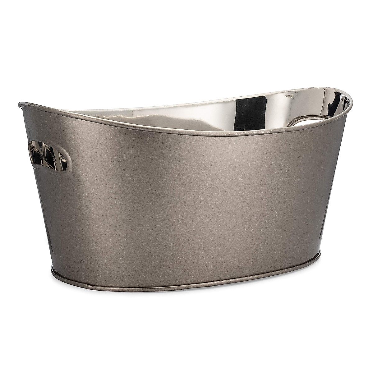 Old Dutch International Phantom 554PH Beverage Tub, 8 Quart, Metallic Gray