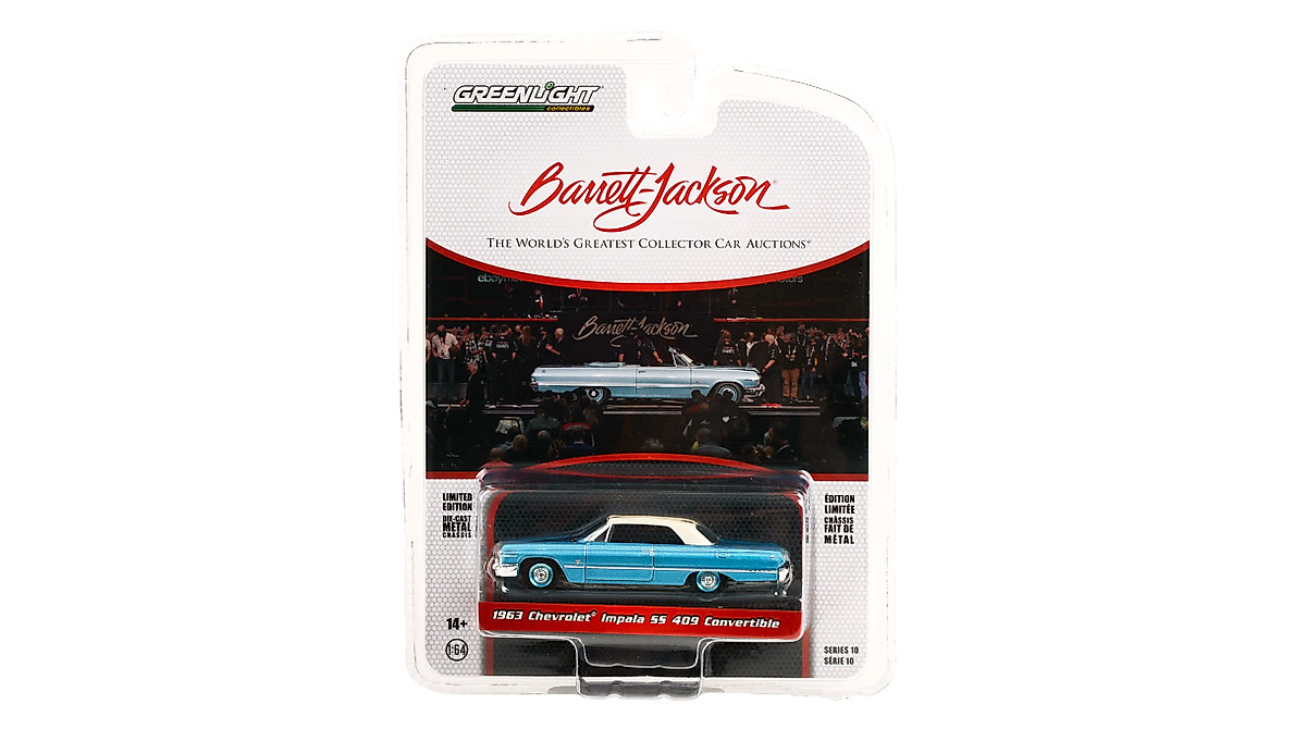 1963 Chevy Impala SS 409 Diecast Model - Limited Edition Collectible