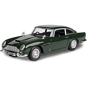 DB5 RHD (Right Hand Drive) Dark Green Timeless Legends Series 1/24 Diecast Model Car by Motormax 79375