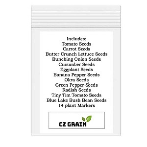 Vicky's Vegetable Garden Seed Kit | Grow 14 Different Types of Vegetables - Easy and Fun